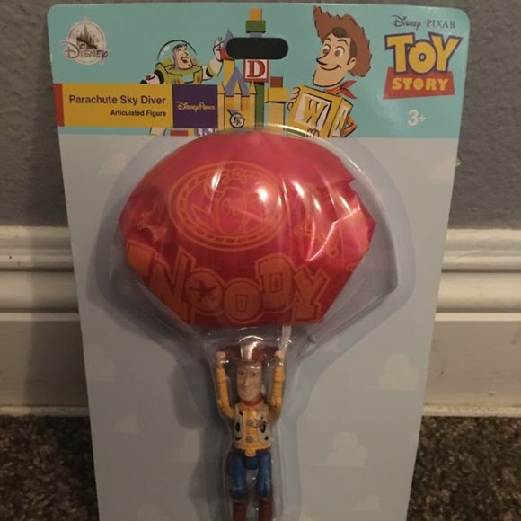 Disney | Toys | Toy Story Woody Parachute Skydiver Toy | Poshmark